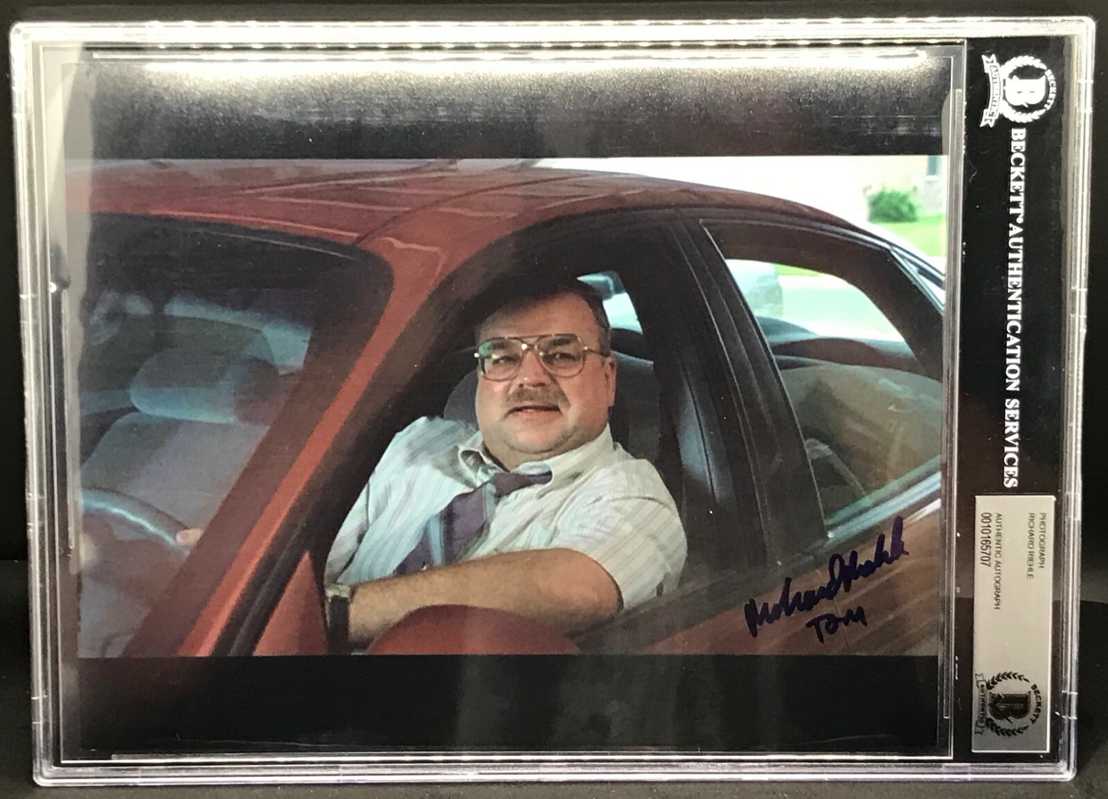 RICHARD RIEHLE OFFICE SPACE TOM INSCRIPTION AUTOGRAPHED SIGNED PHOTO ...