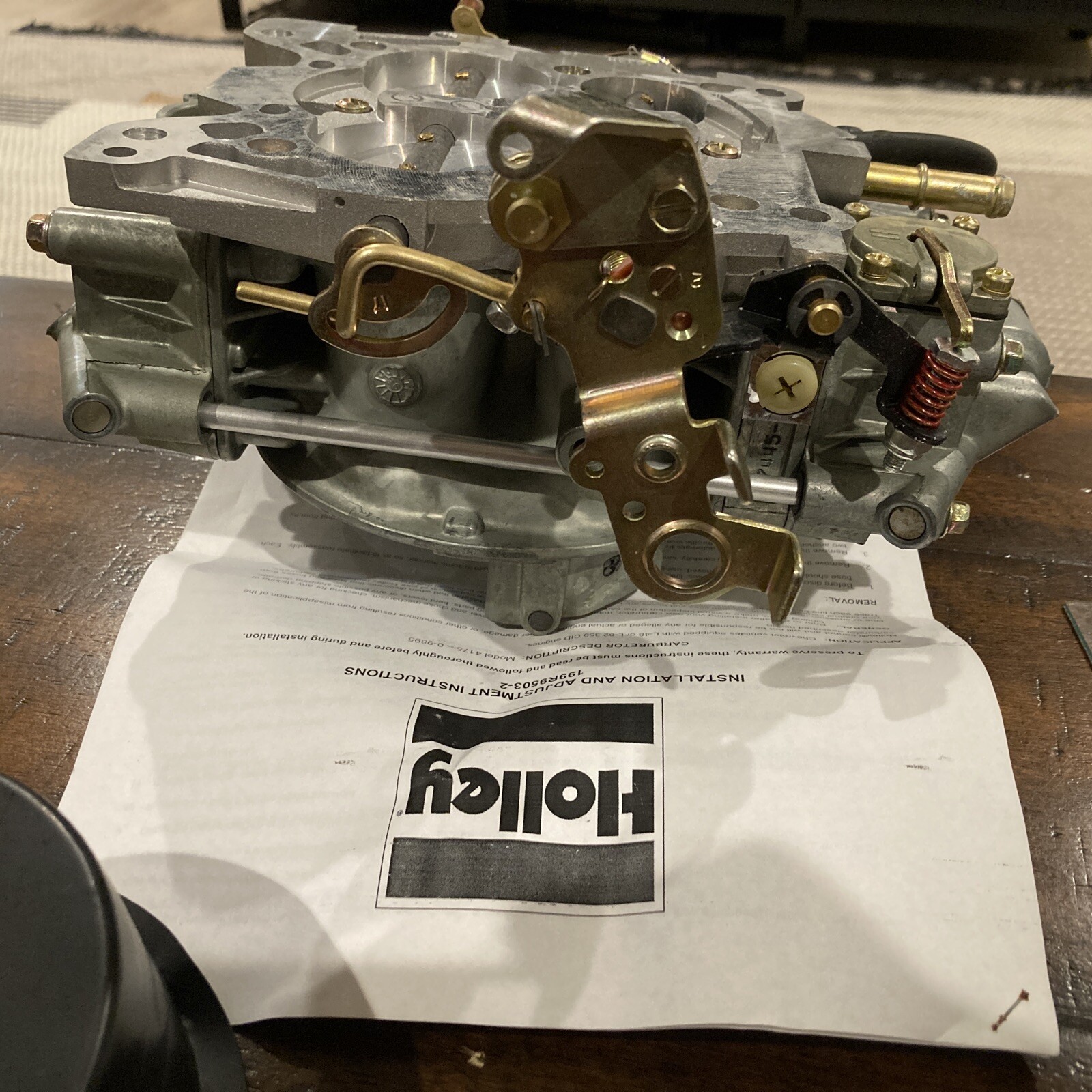 Carburetor-VIN: L Holley 0-9895 for sale online | eBay