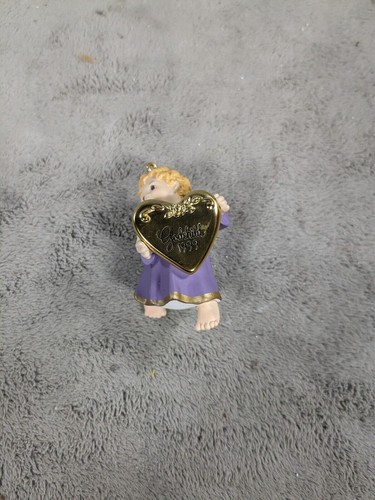 Hallmark 1999 Purple Angel Child Christmas Ornament Home Decor | eBay