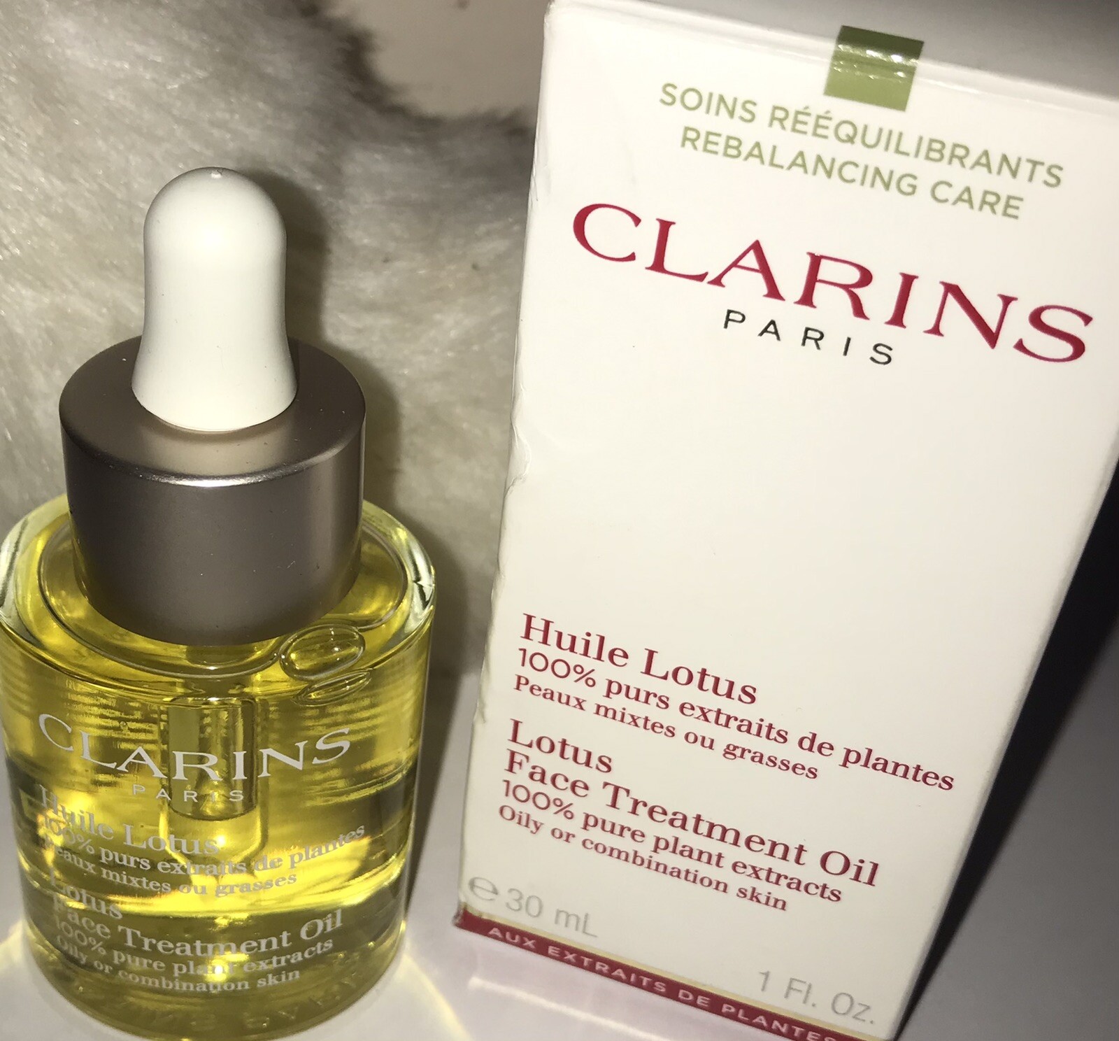 Clarins Lotus Face Treatment Oil for sale online | eBay