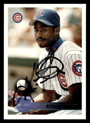 1996 Topps Baseball #62 Kevin Foster Signed Autograph (no COA) | eBay
