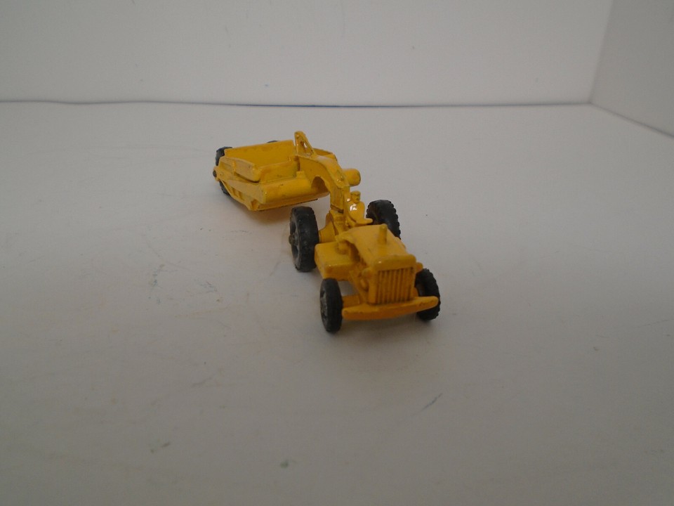LESNEY MATCHBOX MAJOR PACK M-1 A-1 EARTH SCRAPER GOOD CONDITION. | eBay