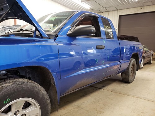 2008 DODGE DAKOTA DRIVER LEFT FRONT POWER DOOR ASSEMBLY ELECTRIC BLUE ...