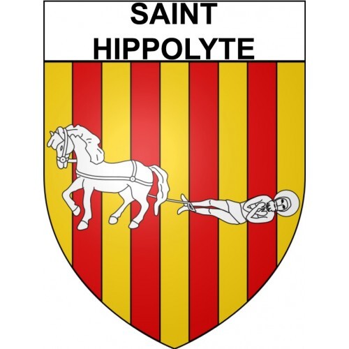 Saint-Hippolyte 66 ville Stickers blason autocollant adhésif | eBay