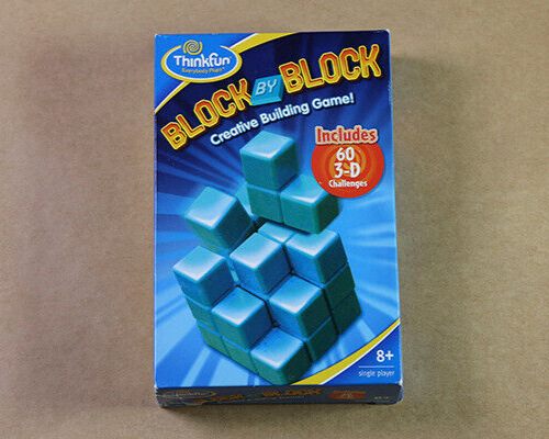 Thinkfun Block By Block Creative Building Game 60 3-D Challenges 2007 ...