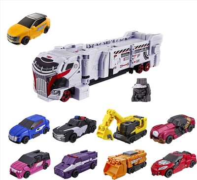 BANDAI DX Boonboomger Robo Bakuage 4 Big Robot Set with Offroad Ghost ...