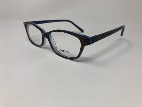 LEGRE Eyeglasses Frame LE211 656 Petite 49-15-140 Tortoise/Blue Polish ...