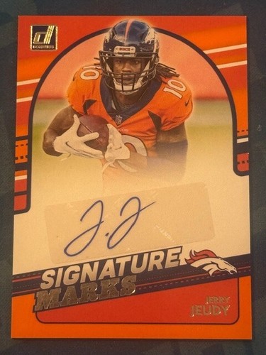 2021 Panini Donruss Jerry Jeudy Signature Marks Autograph Auto #SMI ...