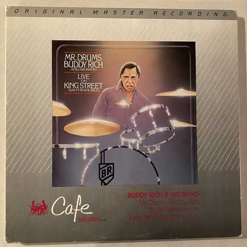 BUDDY RICH Live on King Street Steve Marcus Bill Cunliffe Cafe MFSL 3 x ...