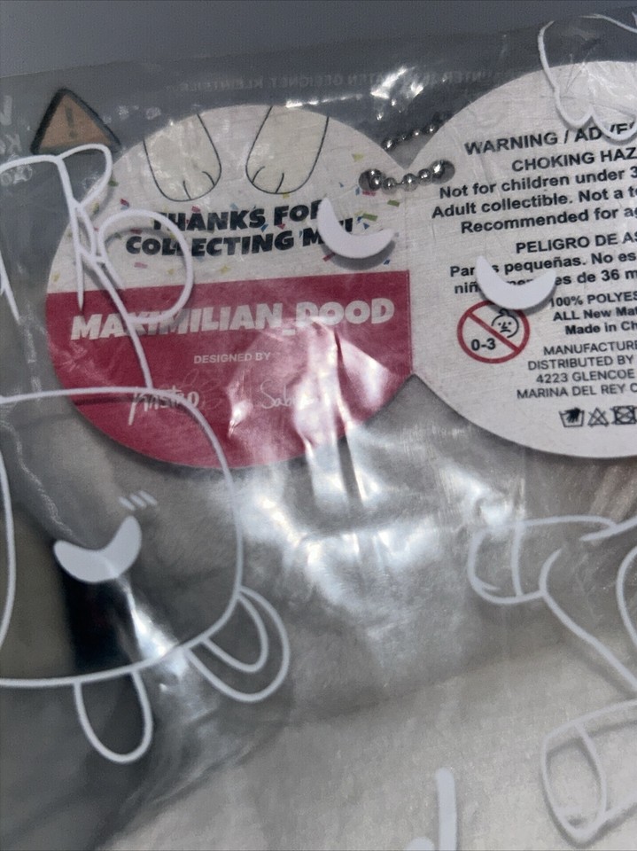 Youtooz * Maximilian_Dood * Plush 9" * NEW In Bag * Sold out * In hand ...