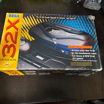 CIB Sega Genesis 32X Console System Complete In Box MK-84000 TESTED ...