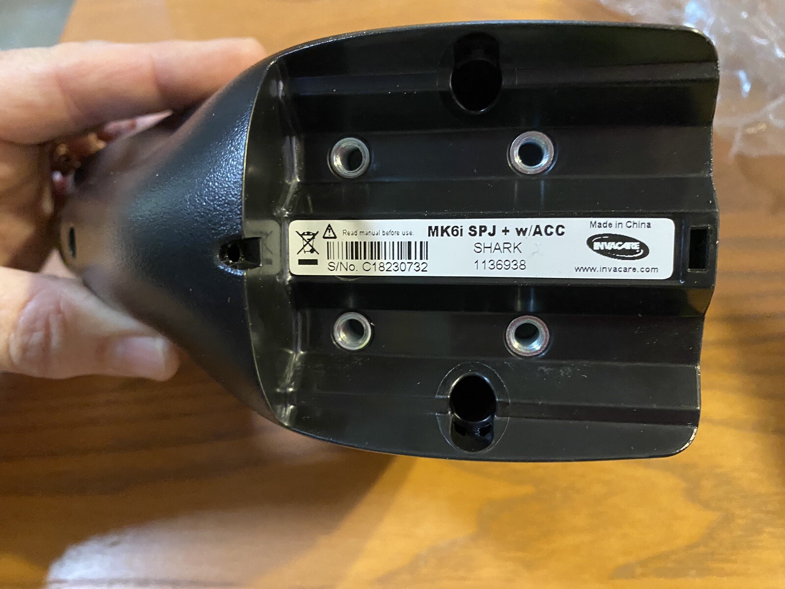 Invacare Mk6i SPJ W/acc Shark 1136938 Joystick Hand Controller for sale ...