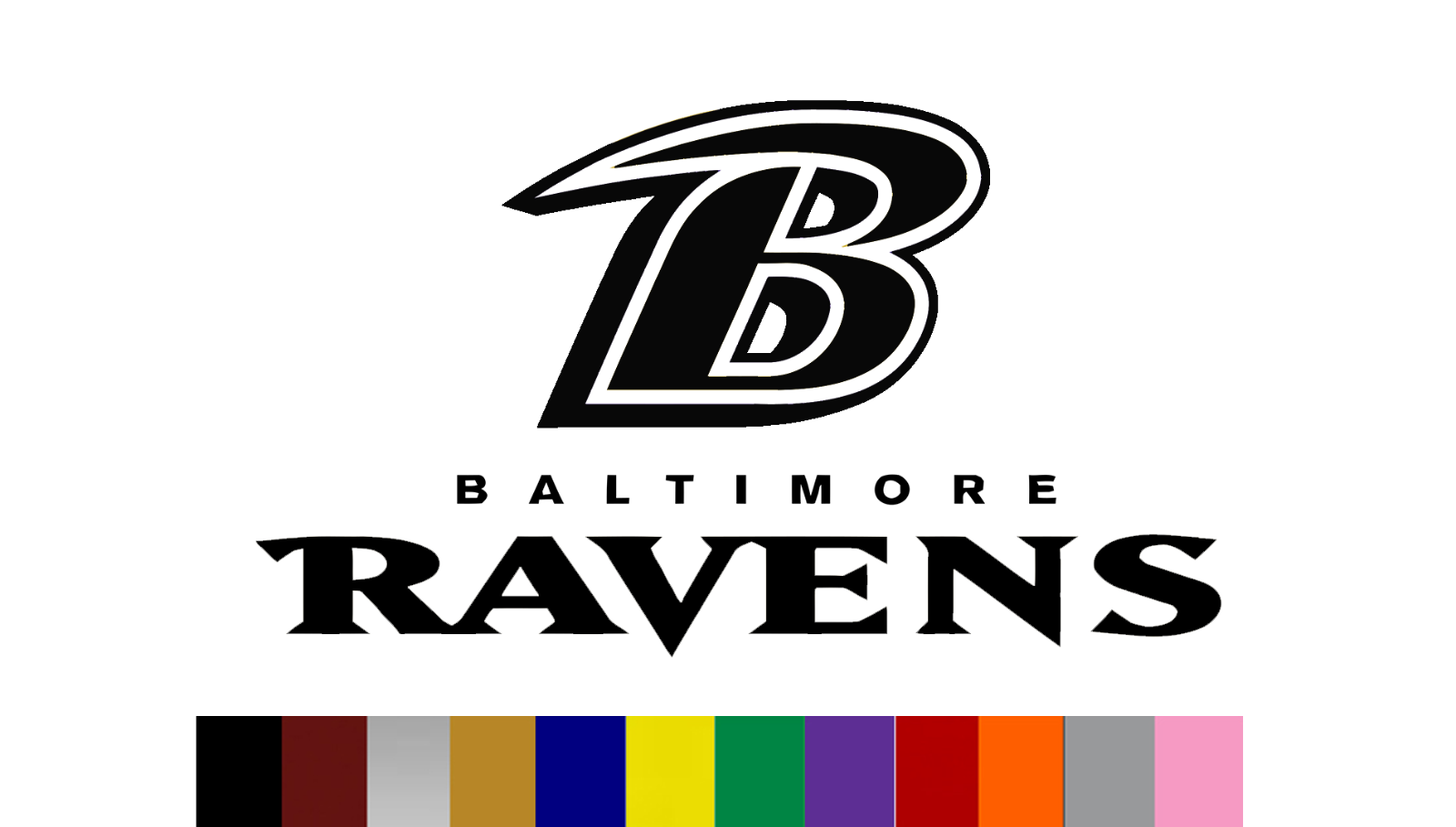Baltimore Ravens Logo Vinyl Decal Sticker NFL Football Car Window ...