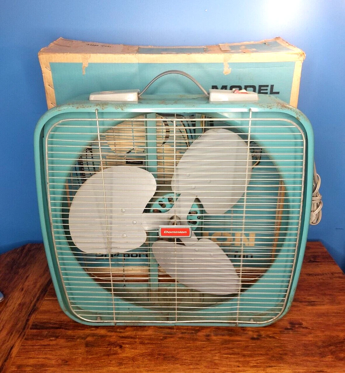 Vintage Box Fan Ebay