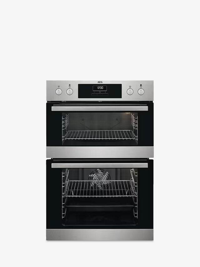 AEG DCB331010M Built In Electric Double Oven - Stainless Steel ...