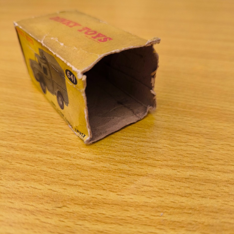 Dinky Toys n°641 Army 1-Ton Cargo Truck with box (loose) | eBay UK