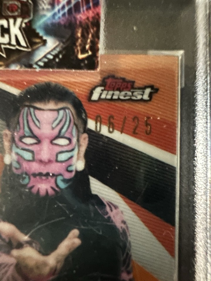 2021 Topps Finest WWE Jeff Hardy w/ Undertaker #L-6 Legacies Orange ...