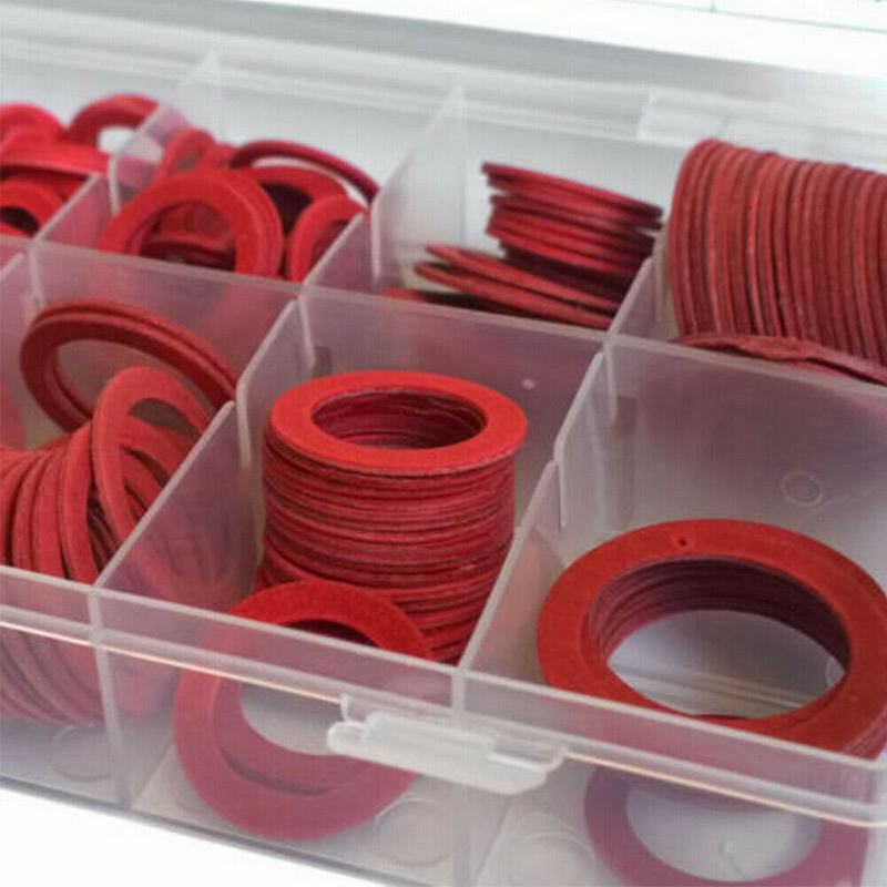 150pcs Fibre Washer Set Kit Assorted Fibre Seals Sealing Washers ...