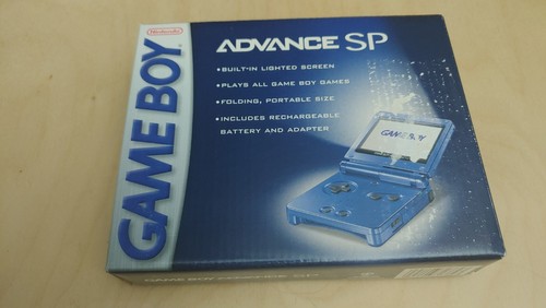 Buy Nintendo Game Boy Advance GBA SP Cobalt Blue -Brand New Sealed Box ...