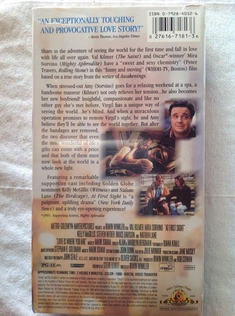 At First Sight (VHS, 1999) for sale online | eBay