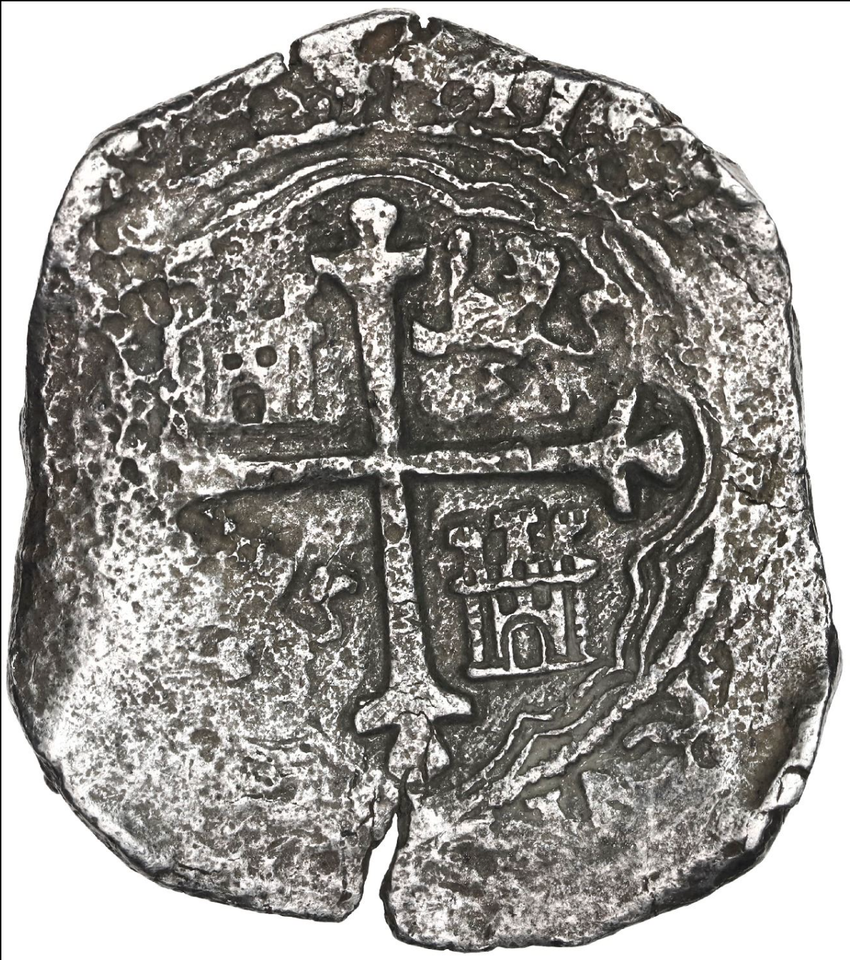 FISHER COA DATED 1620 MEXICO 8 REALES "ATOCHA 1622 SHIPWRECK" PCGS ...