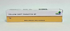 Yellow Soft Paraffin BP Softens Skin 15g Tube Natural Moisturiser for ...