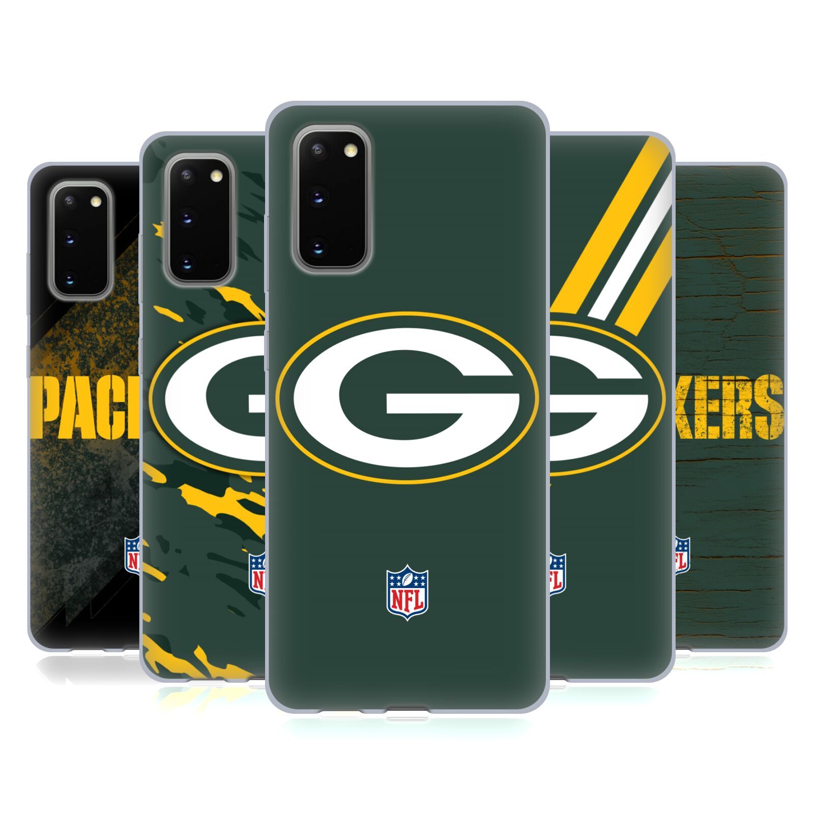 OFFICIAL NFL GREEN BAY PACKERS LOGO SOFT GEL CASE FOR SAMSUNG PHONES 1 ...