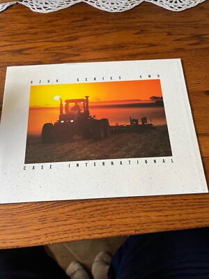 Case International 9210 9230 9240 9250 9260 9270 9280 Tractor Brochure ...