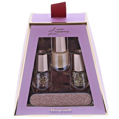 BRONZE NAIL POLISH GLITTER VARNISH SET MANICURE NAIL ART CHRISTMAS GIFT ...