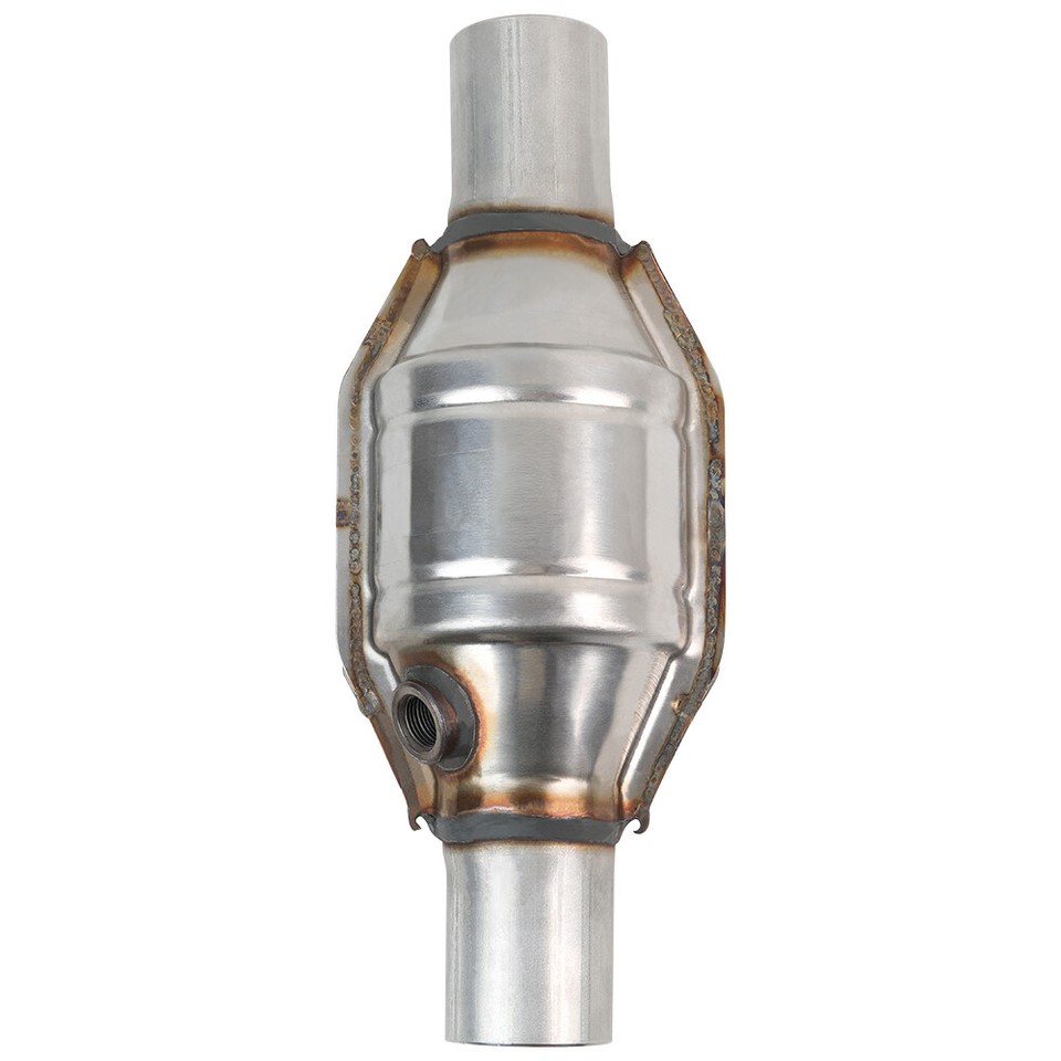 2" Inlet/Outlet Catalytic Converter + Heat Shield Weld-on EPA For VW ...