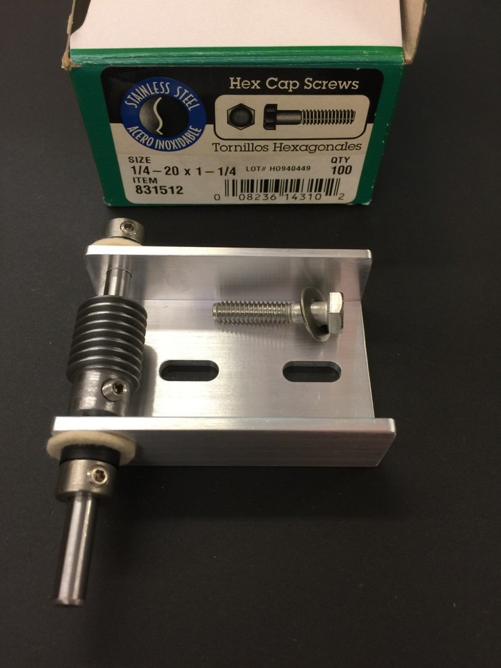 WORM GEARS, EZ CINCH WORM BRACKET- 1/4" BORE AND SPUR GEARS ! YOU PICK ...