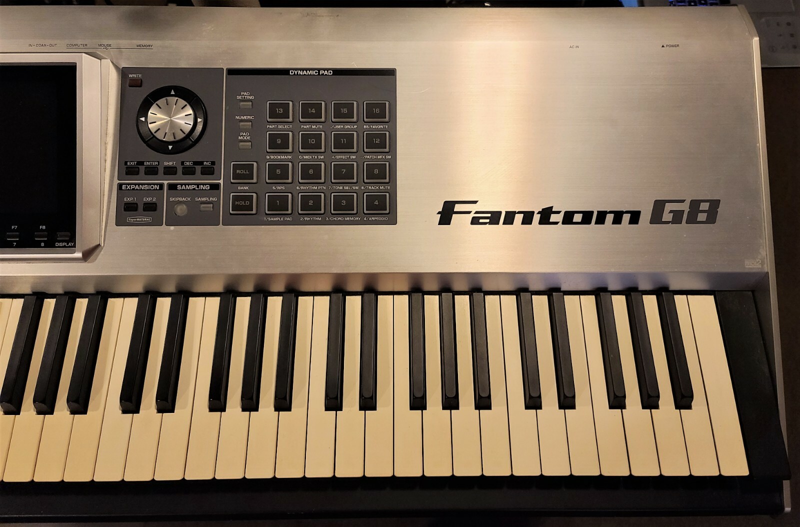 Roland Fantom G8 88 Key Workstation Keyboard ARX-02 EP ARX-03 Brass ...