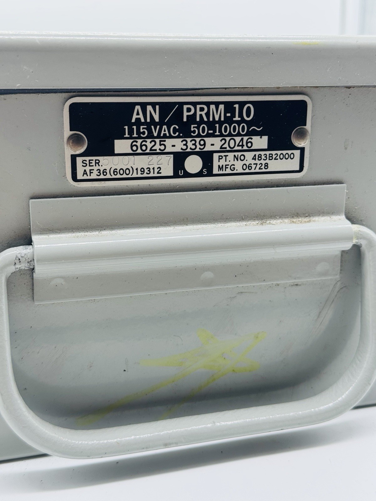 Vintage Military AN/PRM 10 Ham Radio VHF HF Grid Dip Meter Oscillator ...