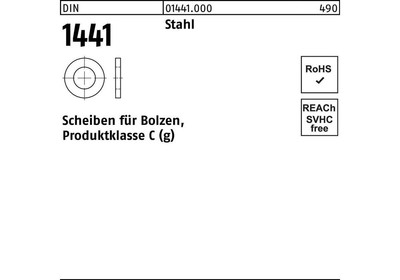 Reyher Scheibe DIN 1441 f.Bolzen 15 x 28x 3 Stahl | eBay.de