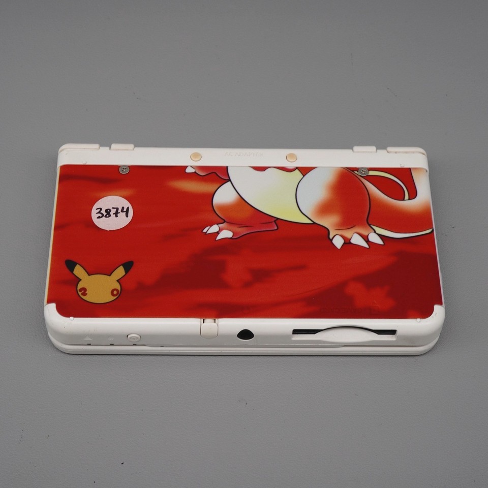 Nintendo New 3DS Pokemon 20th Anniversary Edition Charizard Plates (USA ...