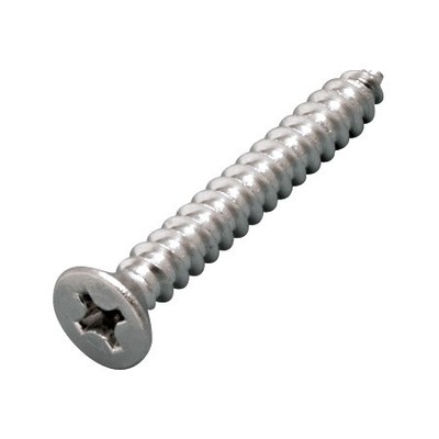 STAINLESS WOOD SCREW PHIL FLAT, 5/16"X2" 316 SS | eBay