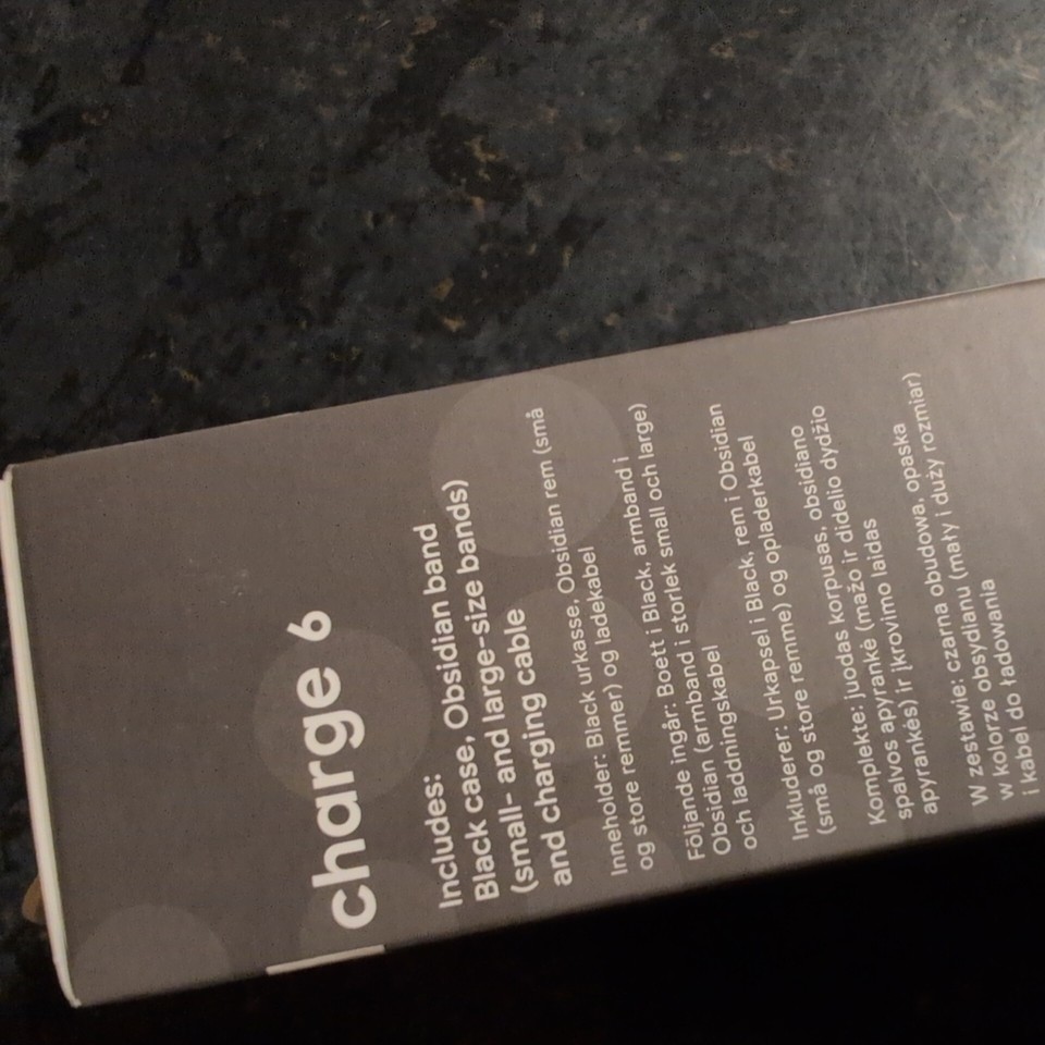 Fitbit Charge 6 Fitness Tracker - Black brand new Sealed+6 months ...