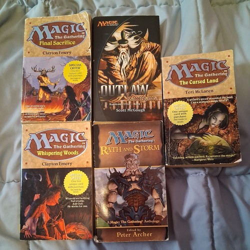 Magic The Gathering Lot Of 5 Paperback Books mtg | eBay