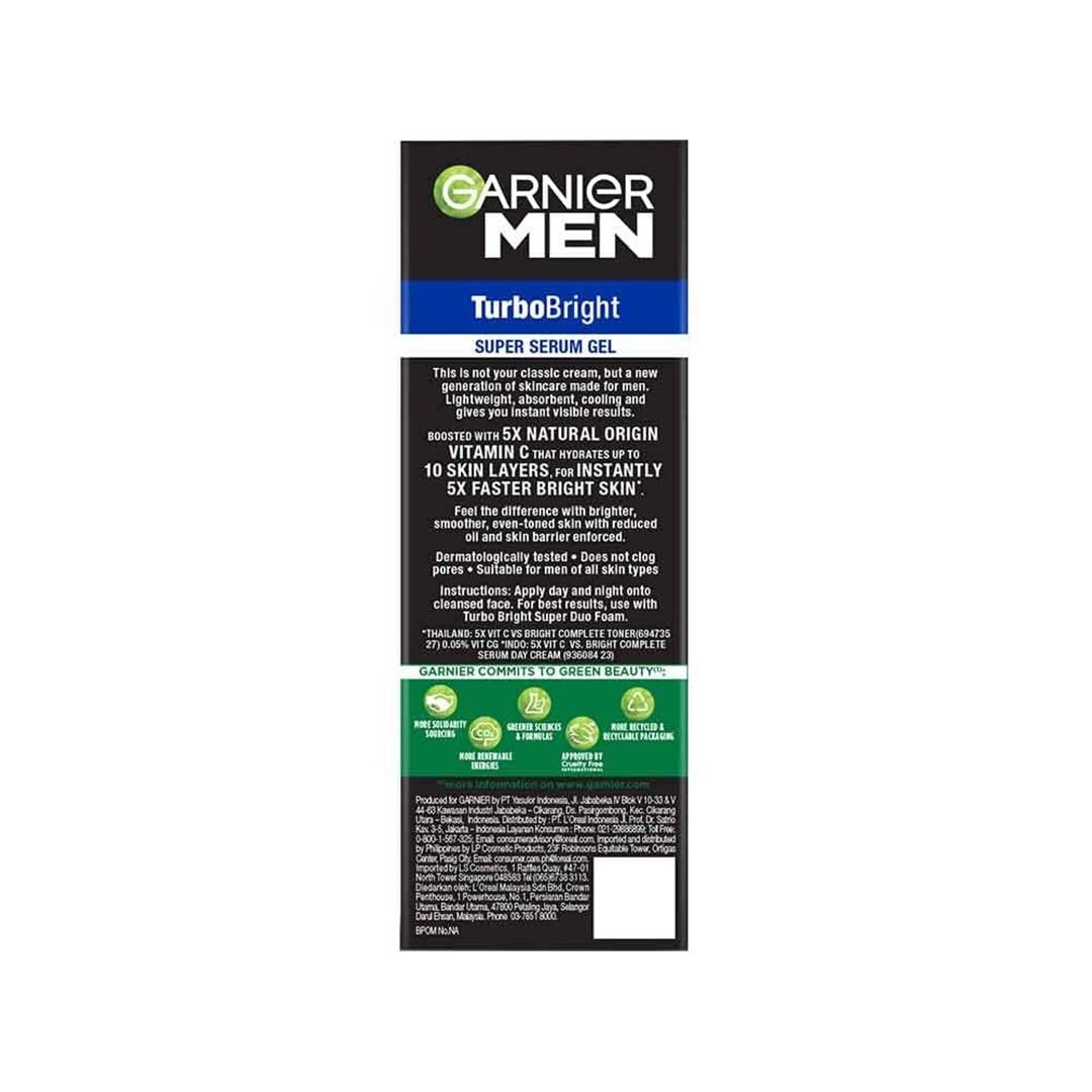 Garnier Masculino Turboleve