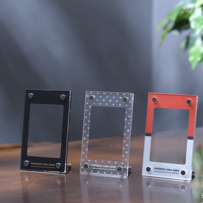 Pokemon TGC Pokemon Center Pokeball Card Display Frame Japanese NEW | eBay