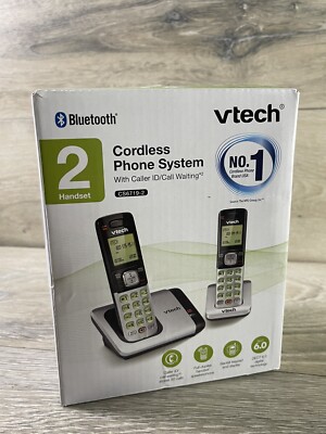 VTech CS6719-2 DECT 6.0 2-Handset Cordless Phone 735078028242 | eBay