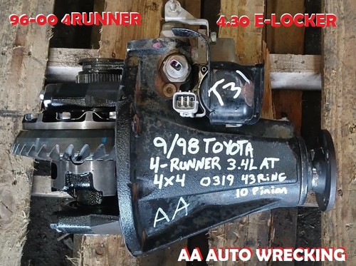 1996-2000 Toyota 4Runner Rear Axle Carrier E-Locker Differential 3rd ...