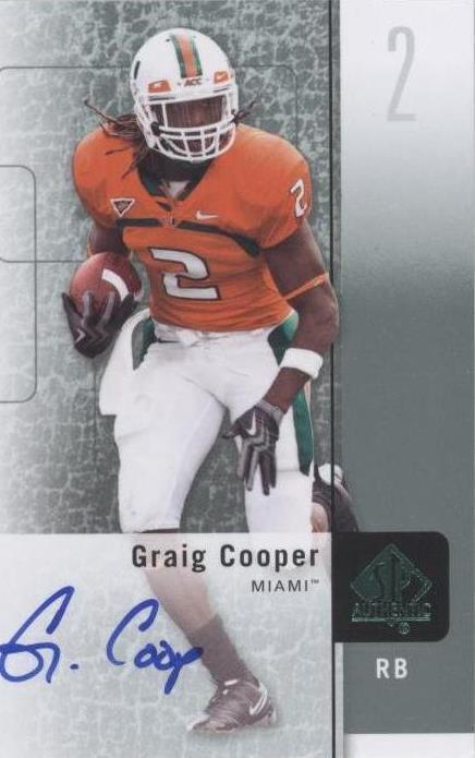 2011 SP Authentic - Graig Cooper #71 Autographs (AU, RC) for sale ...