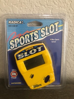 Radica Sports Slot Electronic Handheld Game - Never Opened | eBay