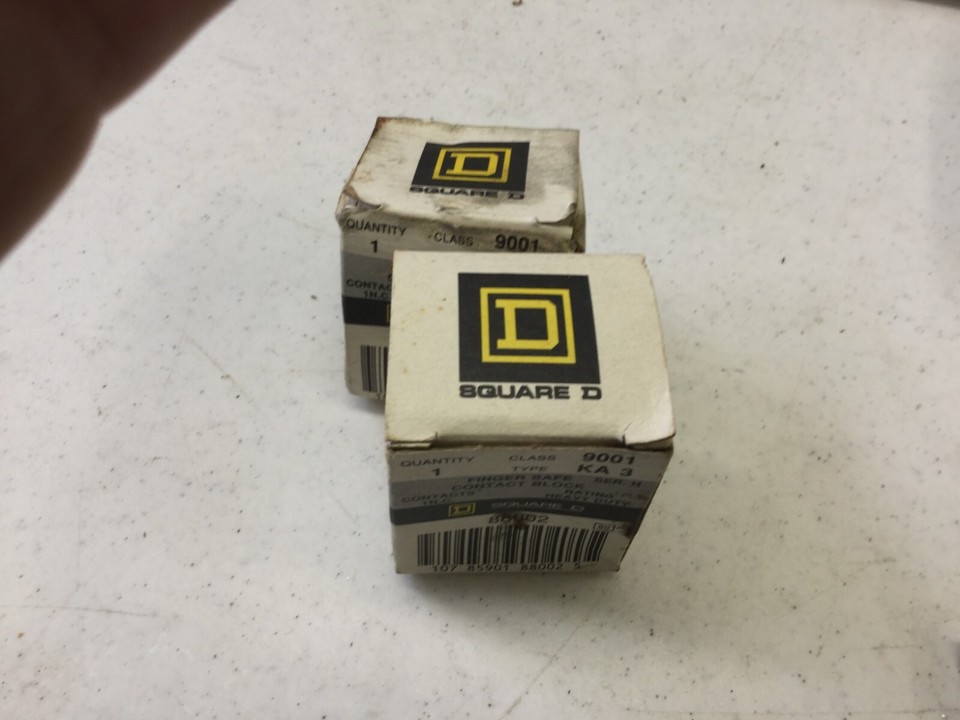 NEW Square D 88002 Fingersafe Contact Block, NC CONTACTS KA3 | eBay