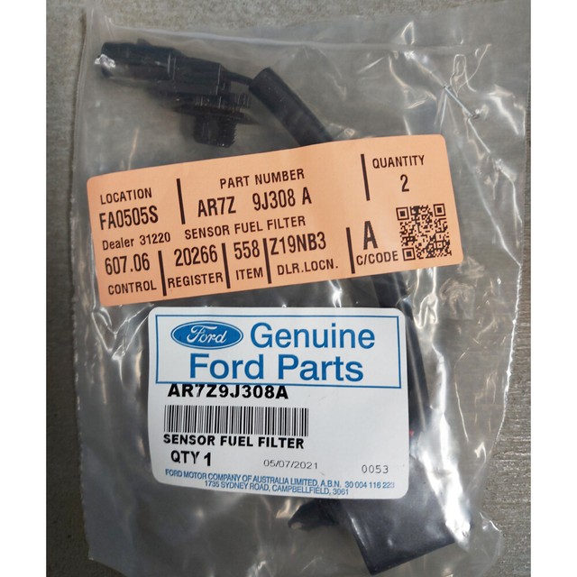 Genuine Ford Sz Territory 2011-2017 2.7 V6 Lion Diesel Fuel Filter ...