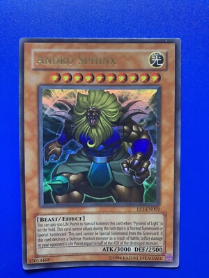 Yu-Gi-Oh! TCG Andro Sphinx Yu-Gi-Oh! The Movie Promo Exclusive Pack EP1 ...