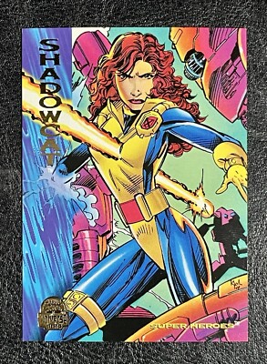 Shadowcat Marvel Cards Universe 1994 #116 Fleer Comics Super Heroes ...