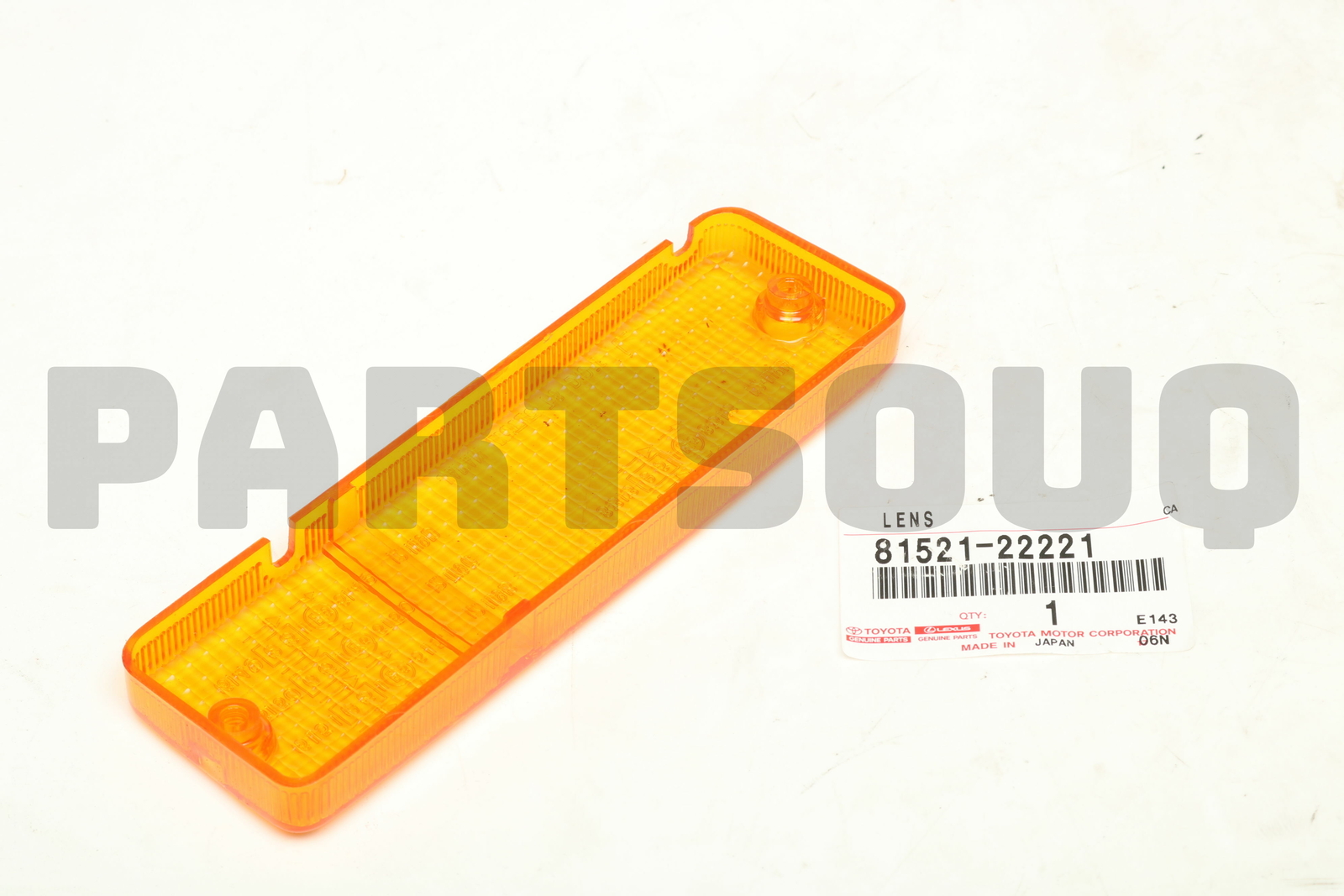 8152122221 Genuine Toyota LENS, FRONT TURN SIGNAL LAMP, LH 81521-22221 ...