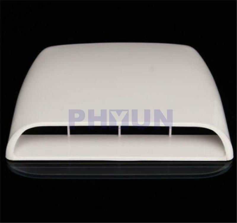 Universal Car Truck Hood Scoop Fake Bonnet Vent Air Intake Cover Trim ...